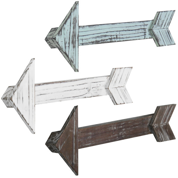 Highland Dunes Rustic Arrows Multi-Colored Wall Décor | Wayfair