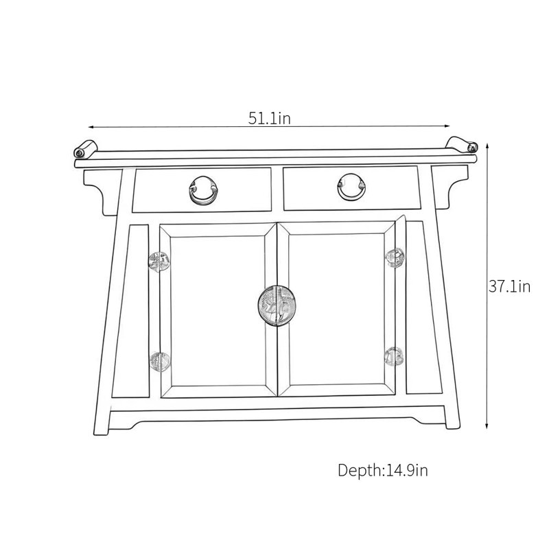 Dream cabinet Log Head Porch Cabinet | Wayfair