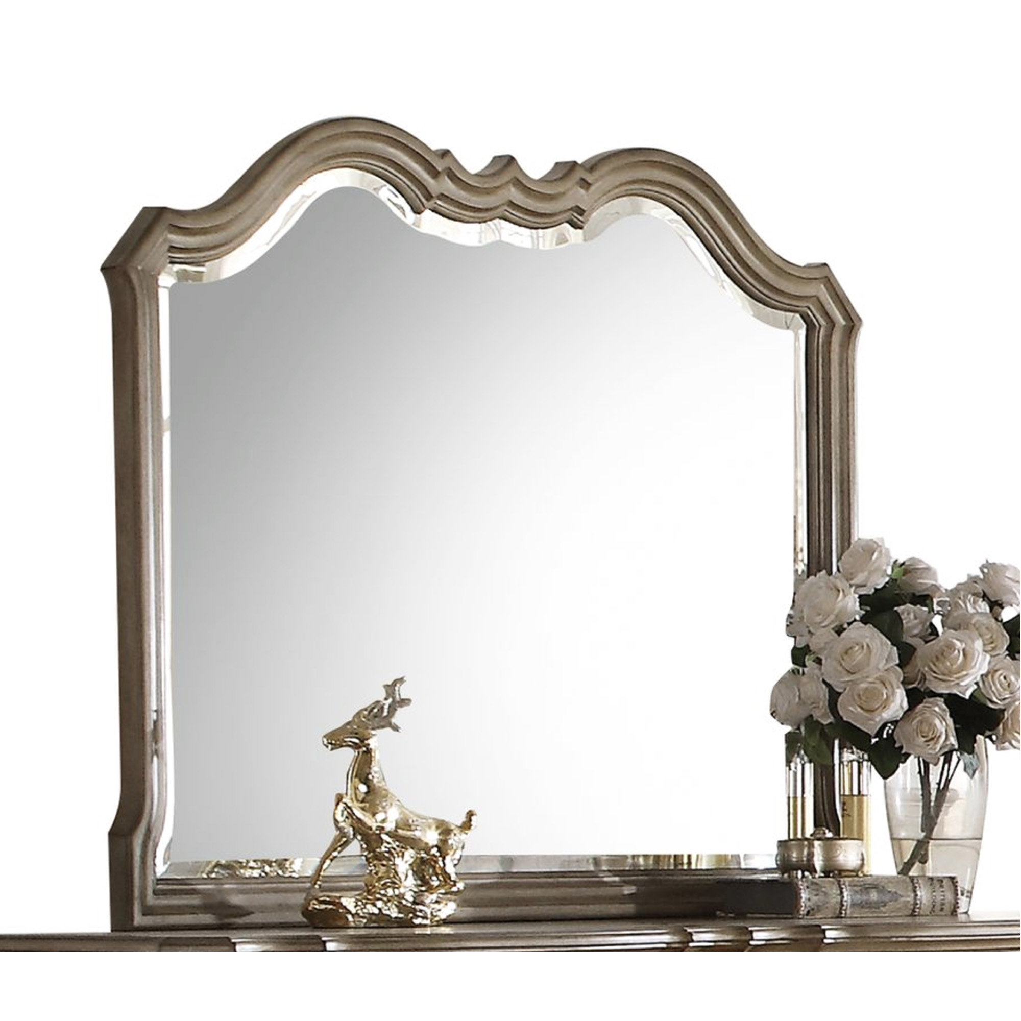 Canora Grey Sophisticated Beveled Edge Mirror For Elegant And Bright ...