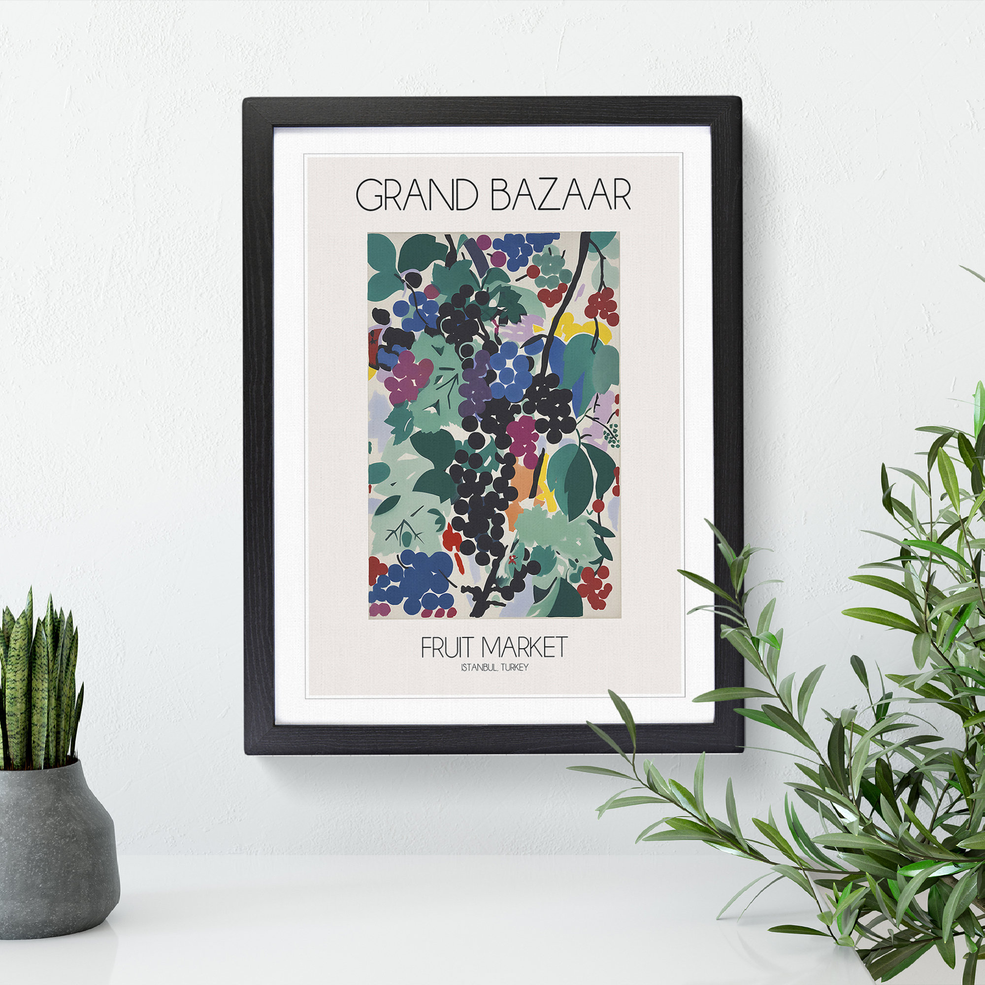 Happy Larry Grand Bazaar Fruit Market Exhibition 1 | Wayfair.ie