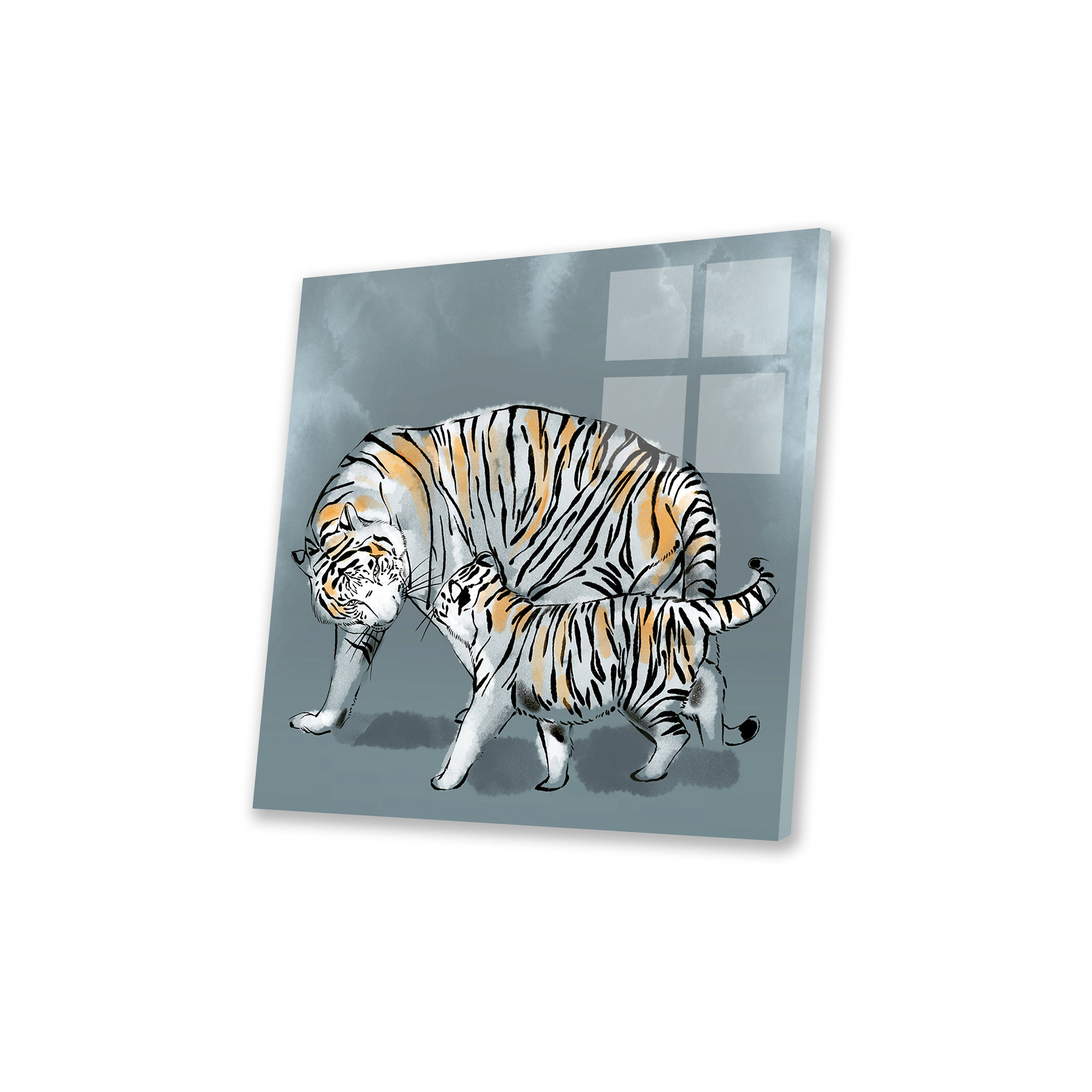 Bungalow Rose " Tiger Nuture " by Thomas Little | Wayfair