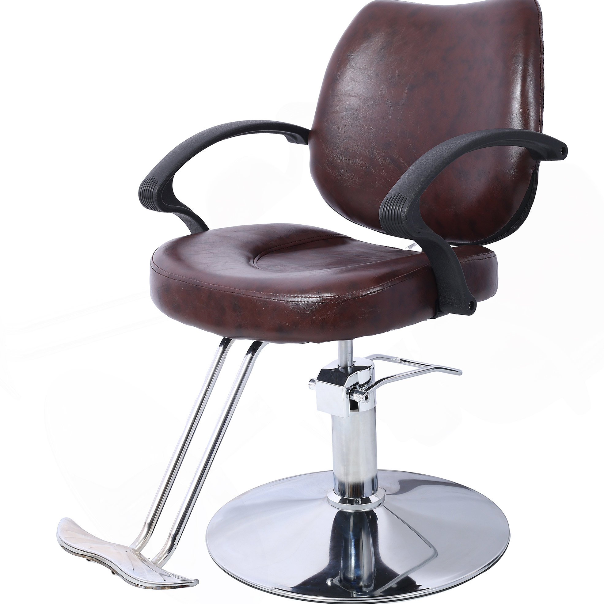 Inbox Zero Hair Salon Chair Styling Heavy Duty Hydraulic Pump Barber ...