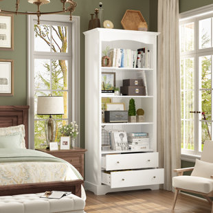 Oversized White Bookcases You'll Love | Wayfair