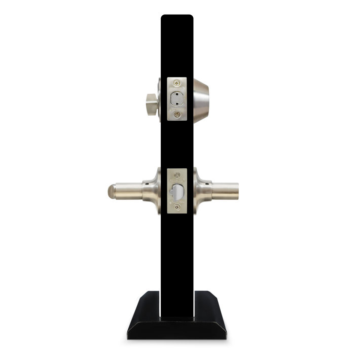 Premier Lock Levers With Deadbolt Reversible Entry Set | Wayfair
