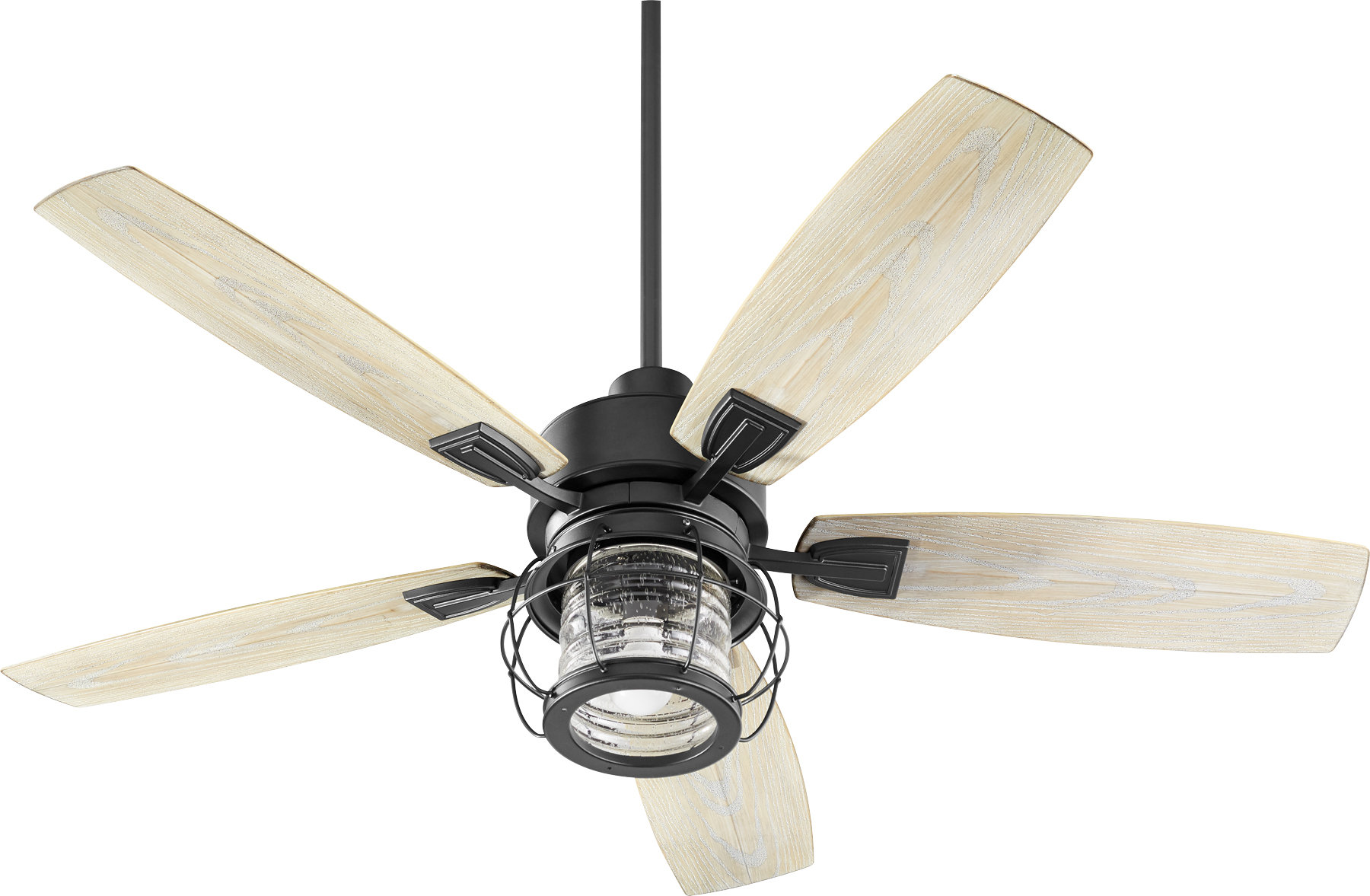 Breakwater Bay 52" Glazer Patio 5 Blade Ceiling Fan, Light Kit Included ...
