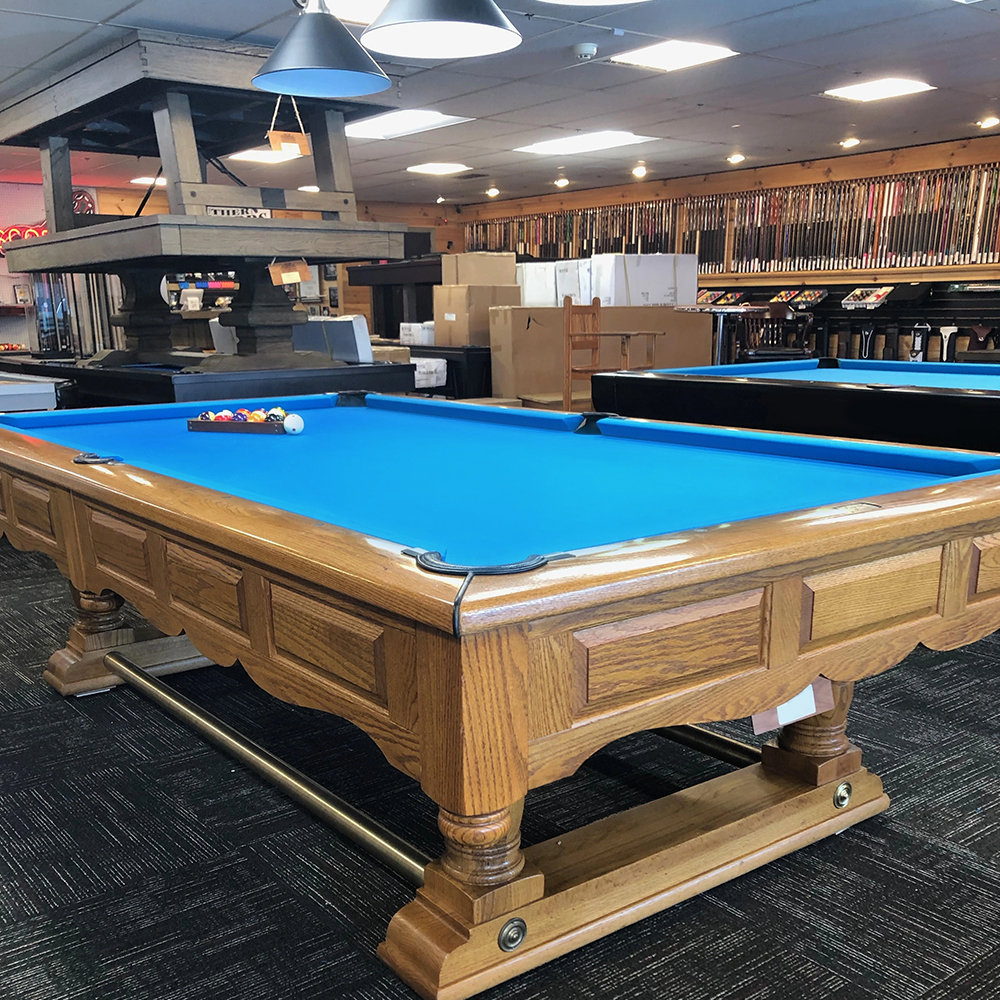 Konelia 8FT Worsted Pool Table Cloth Billiard Felt Mat Cover Fast Pre ...