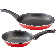 Judge Essentials Enamel, 2 Piece Red Frying Pan Set,20/28cmNon-Stick ...
