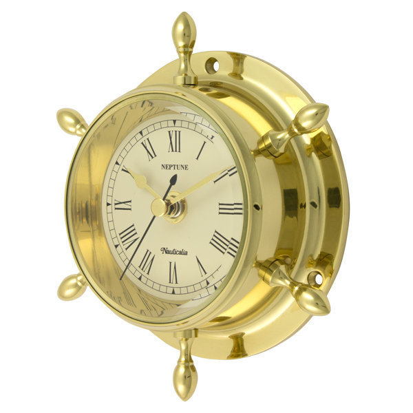 Nauticalia Metal Wall Clock | Wayfair.co.uk