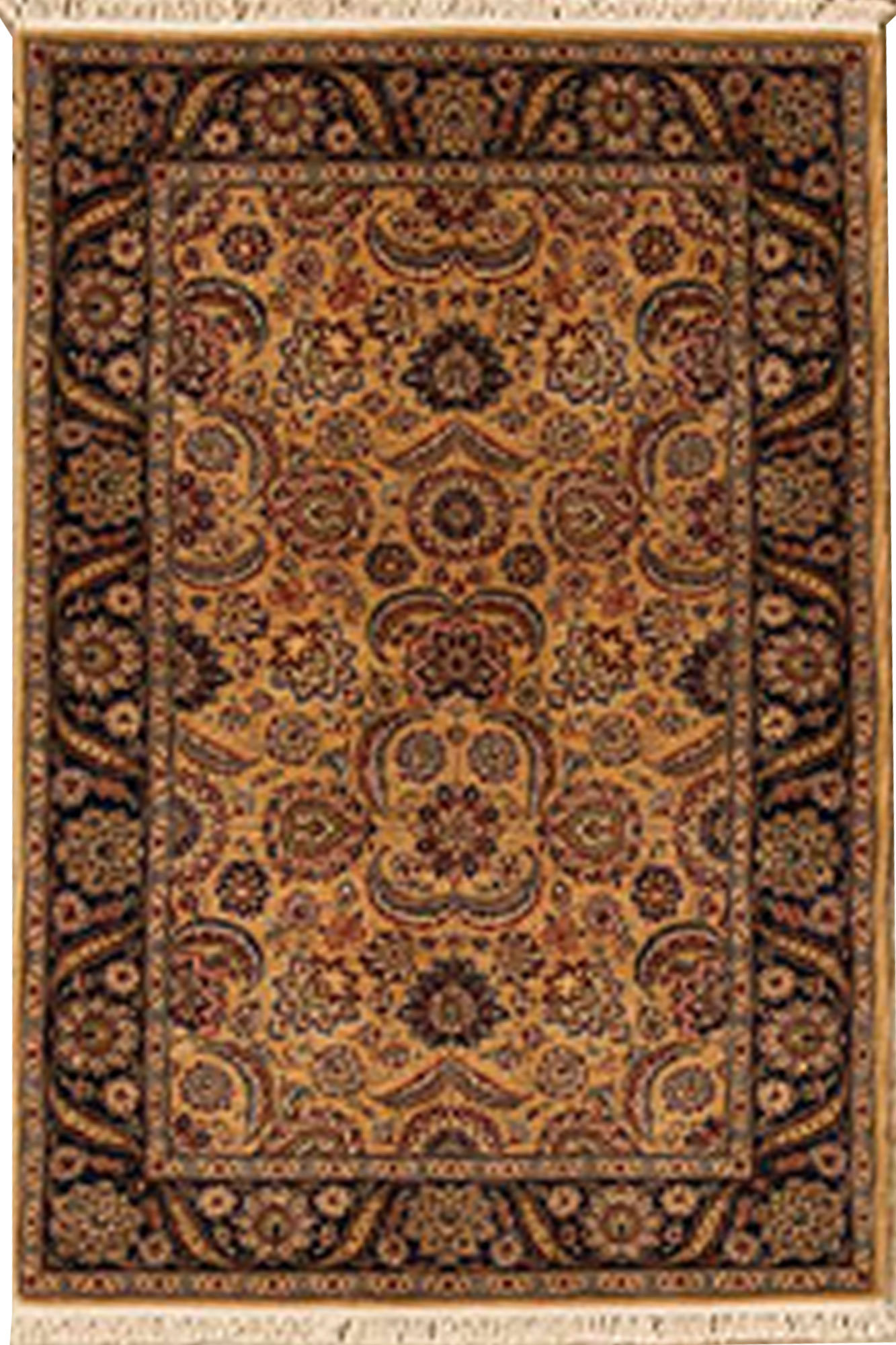 Bokara Rug Co., Inc. Manchuria Hand-Knotted Wool Oriental Area Rug in ...