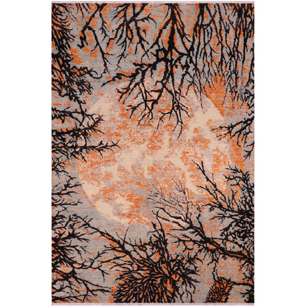 Wildon Home® Dortly One-of-a-Kind 6' X 8'9" Wool Area Rug | Wayfair