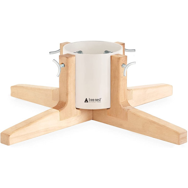 TreeNest Steel Live Tree Stand For Max. Tree Height 8 - 9.9 Ft | Wayfair