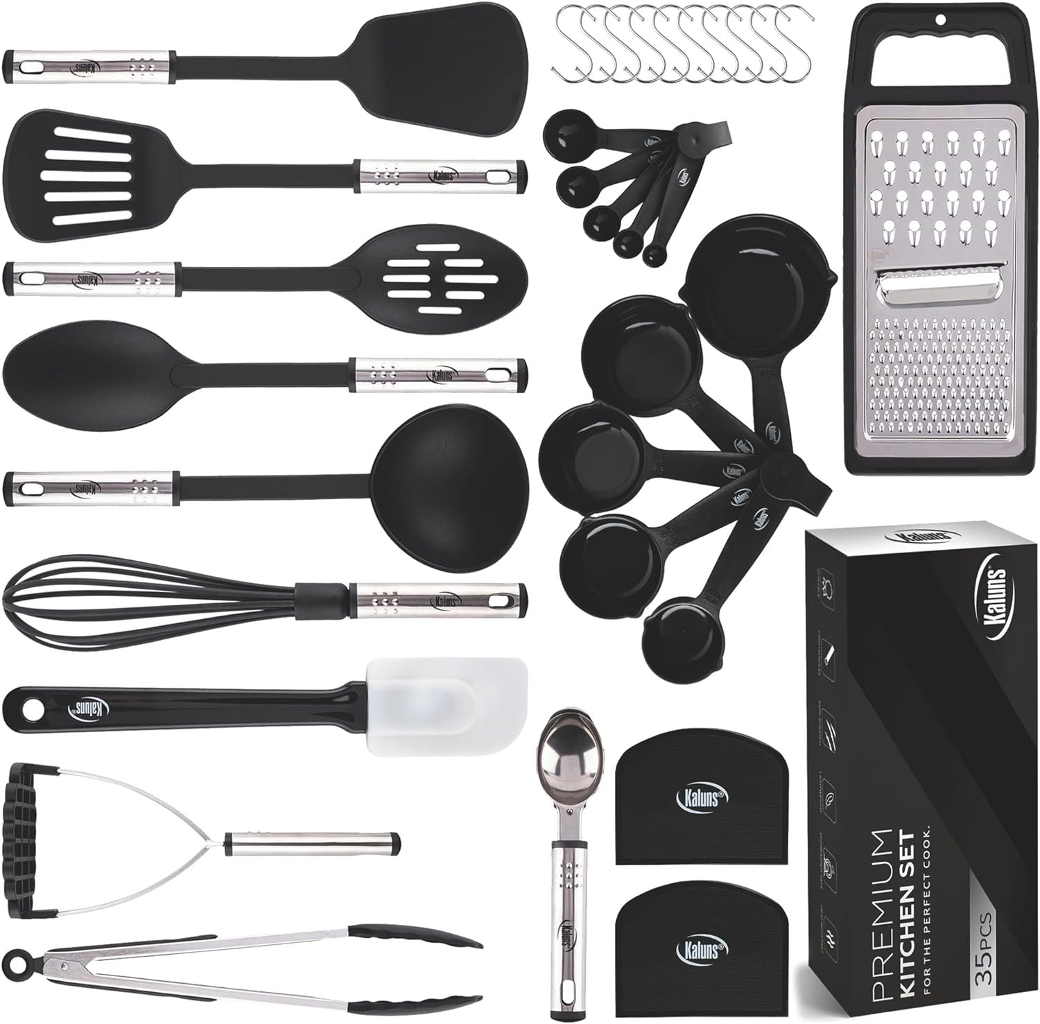 Generic Kitchen Utensil Set, Cooking Utensil Set, Nonstick Pans & Heat ...