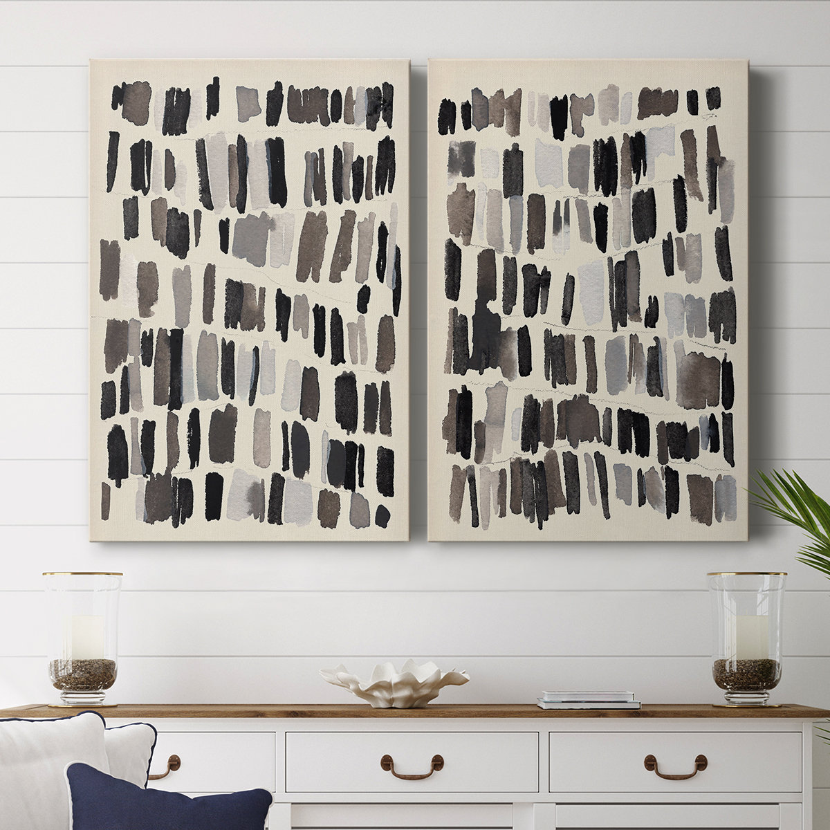 Wexford Home Chalk and Flint III-Premium Gallery Wrapped Canvas -Ready ...