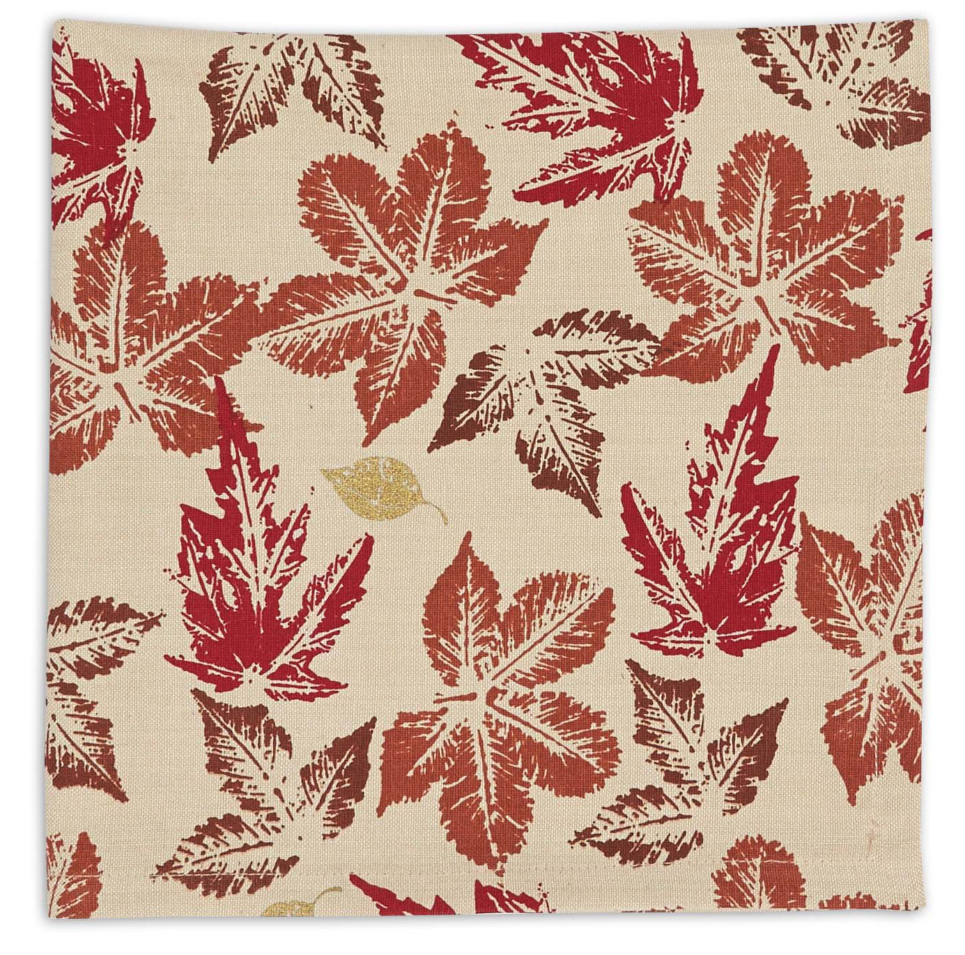 Design Imports Rustic Leaves Napkin | Wayfair