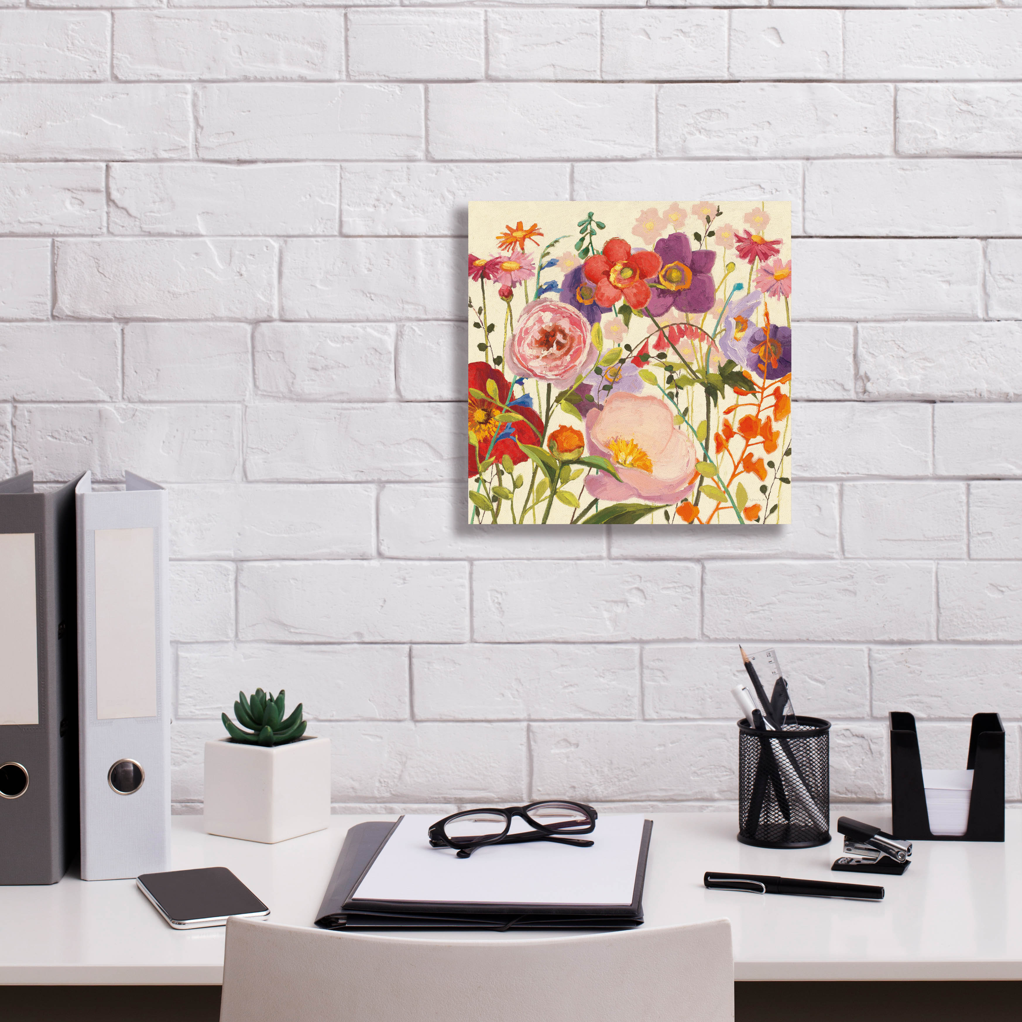 Winston Porter Couleur Printemps 2' by Shirley Novak Canvas Wall Art ...