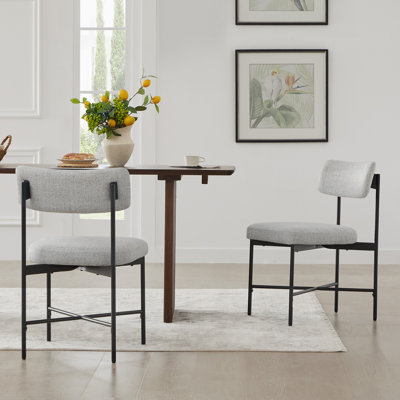 Wade Logan® Bayardo Side Chair in Gray & Reviews | Wayfair
