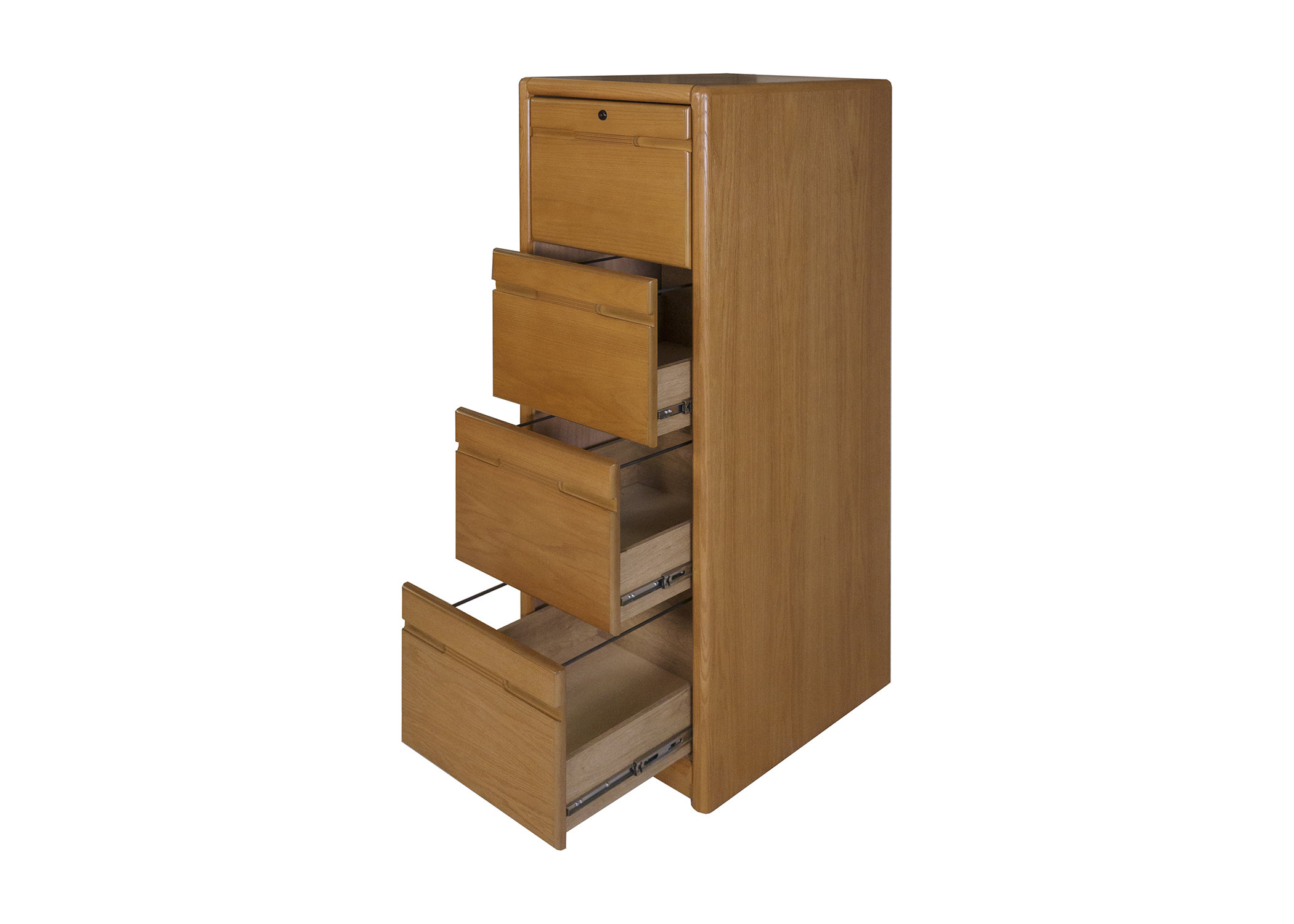 Ebern Designs Classeur vertical à 4 tiroirs Harmincourt et Commentaires ...