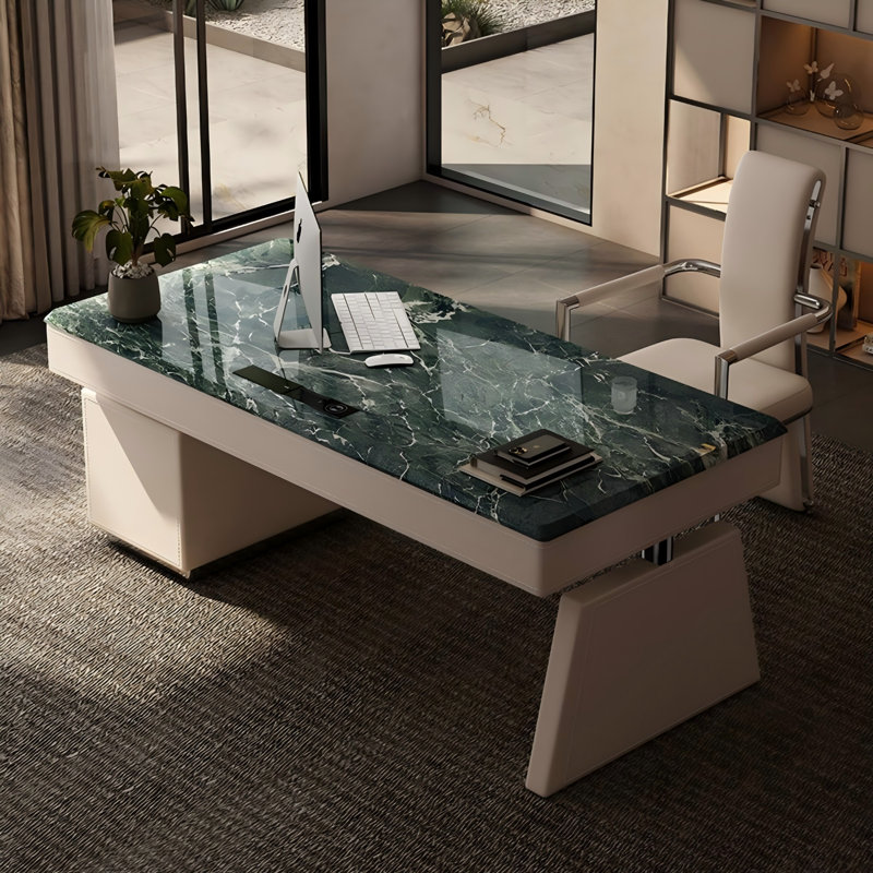 Tha Dream Team Modern Simple Jade Green Natural Luxury Stone Office ...