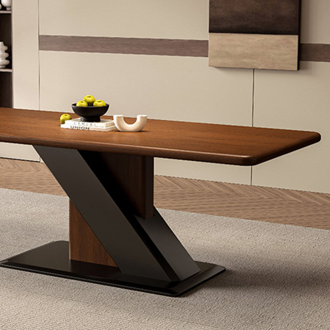 Beicang Home Medieval Style Solid Wood Dining Table | Wayfair