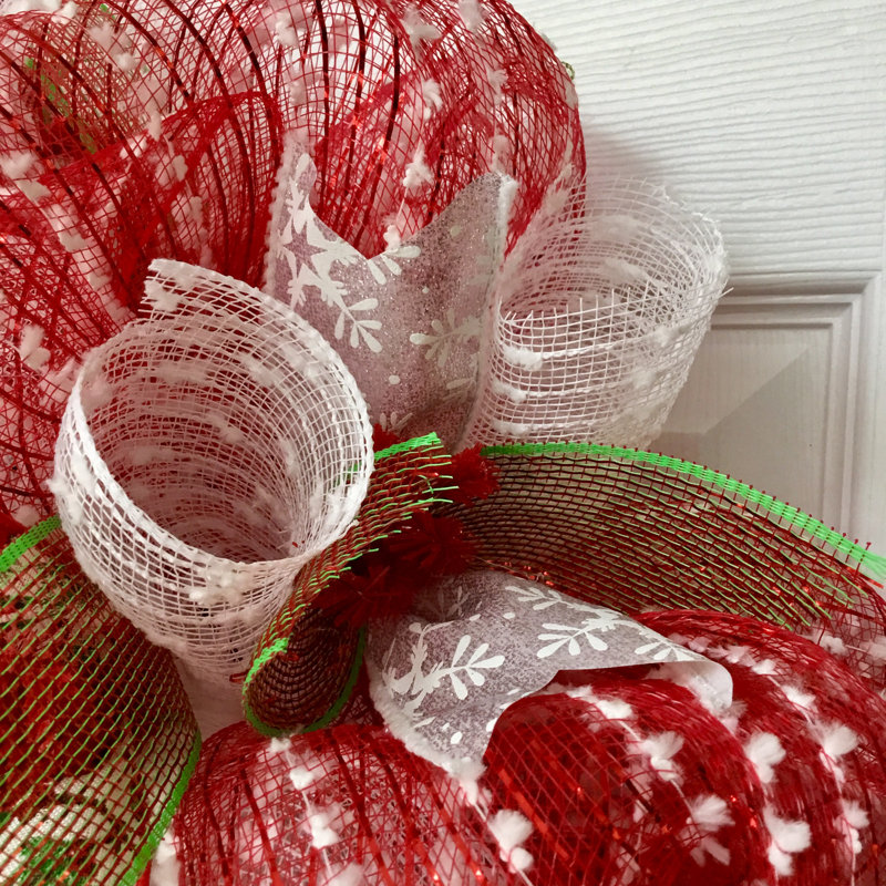 The Holiday Aisle® Seasons Greeting Cardinal Wreath | Wayfair