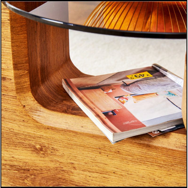 Millwood Pines The Detachable Double-Decker Coffee Table | Wayfair