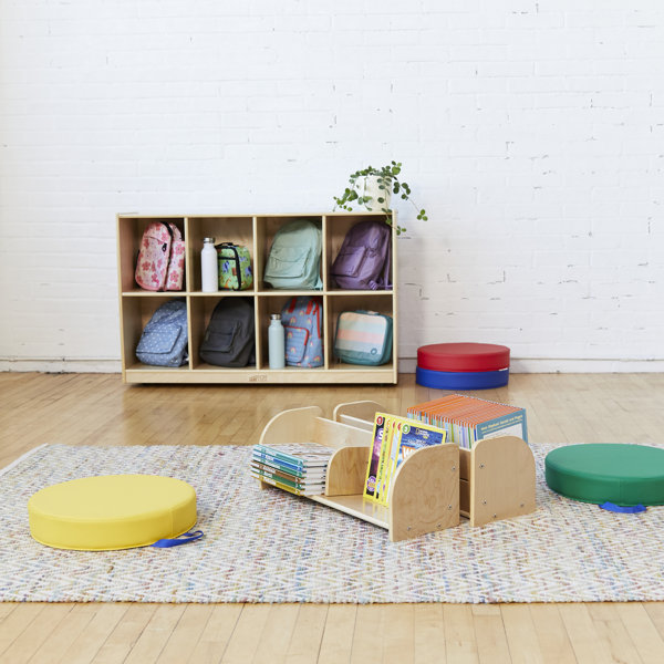 ECR4Kids 8-Compartment Mobile Backpack Storage Cabinet, Classroom ...