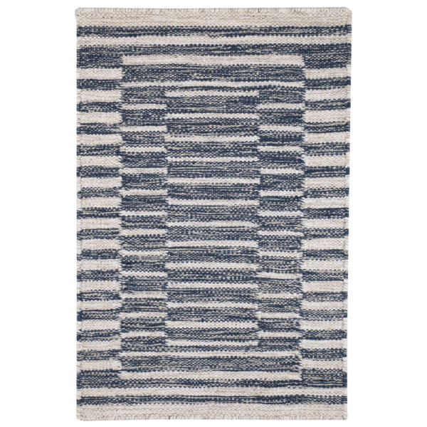 Dash and Albert Rugs Heights Denim Handwoven Wool Rug - Wayfair Canada