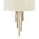 Fredrick Ramond Spyre 27" Two-Light Hand Hammered Wall Sconce w/ Linen ...