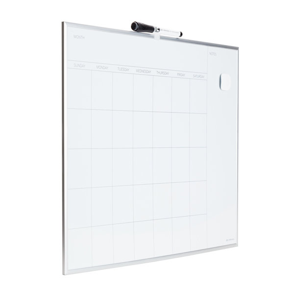 Symple Stuff Magnetic Calendar/Planner Whiteboard 20" x 16" & Reviews ...