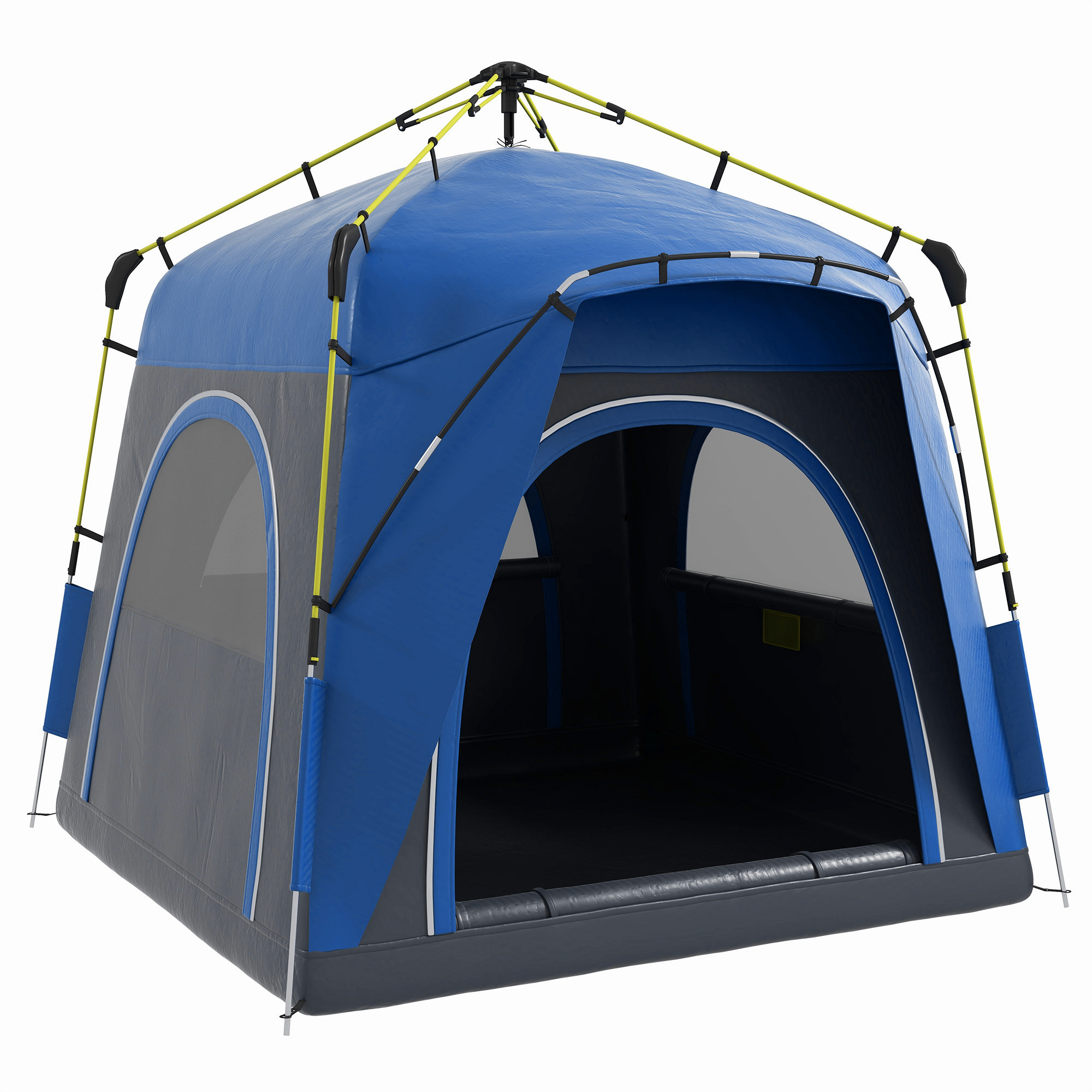 EASTERN FLOORING CENTER, INC. Camping Tents 4 Person Pop Up Tent Quick ...