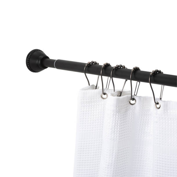 JDLiving Maxda Premium 43"- 72" Adjustable Rustproof Straight Tension ...