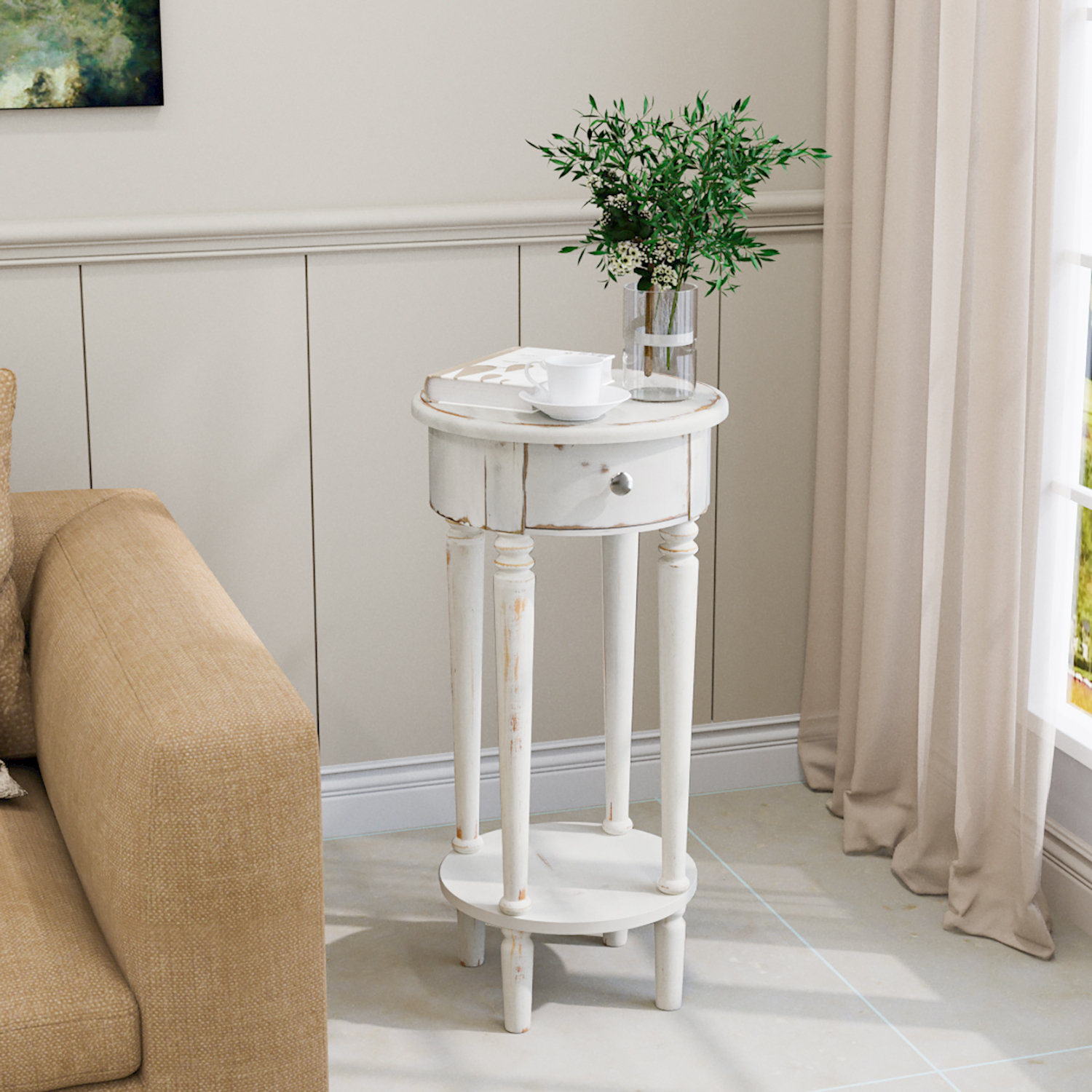Ophelia & Co. Licola End Table with Storage | Wayfair