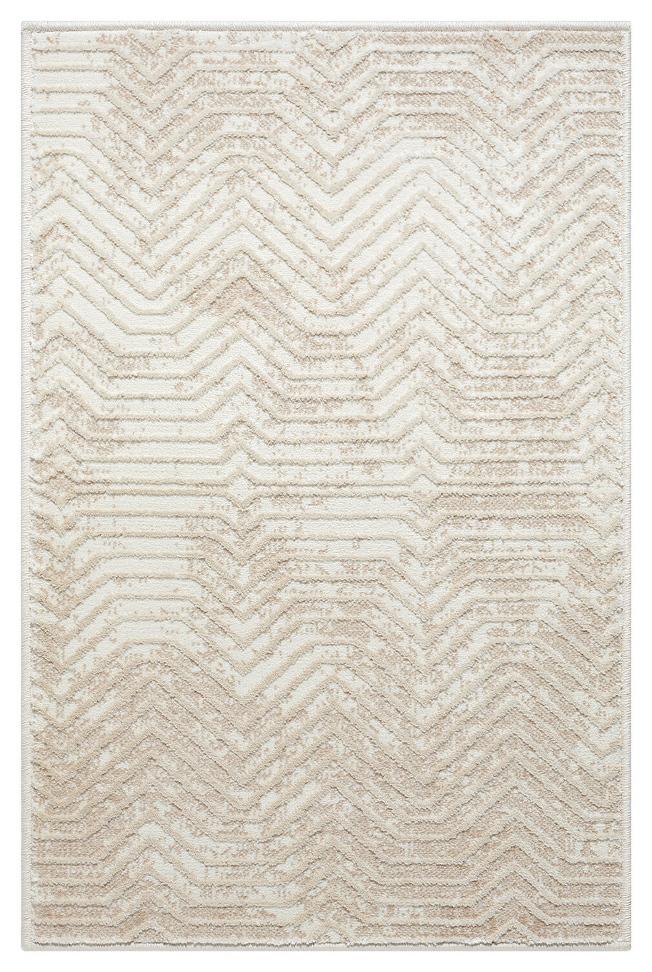 Wrought Studio™ Abani Rugs TER140A Beige Horizontal Lines Geometric ...