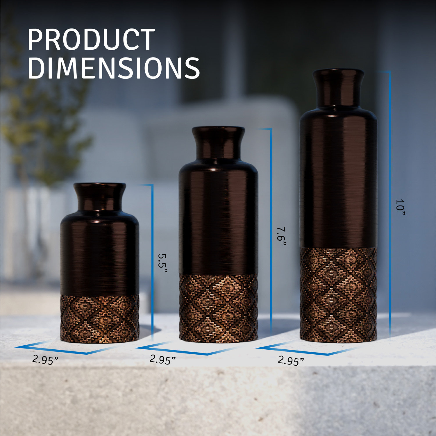 Creative Scents Dublin Table Vase | Wayfair