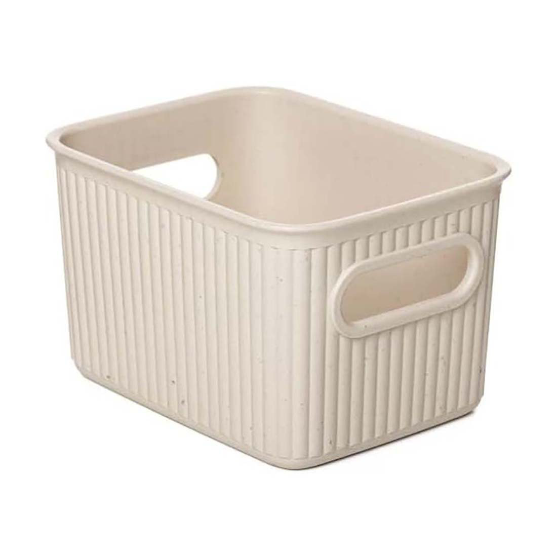 Ebern Designs Ribbed Plastic Storage Bin | Wayfair