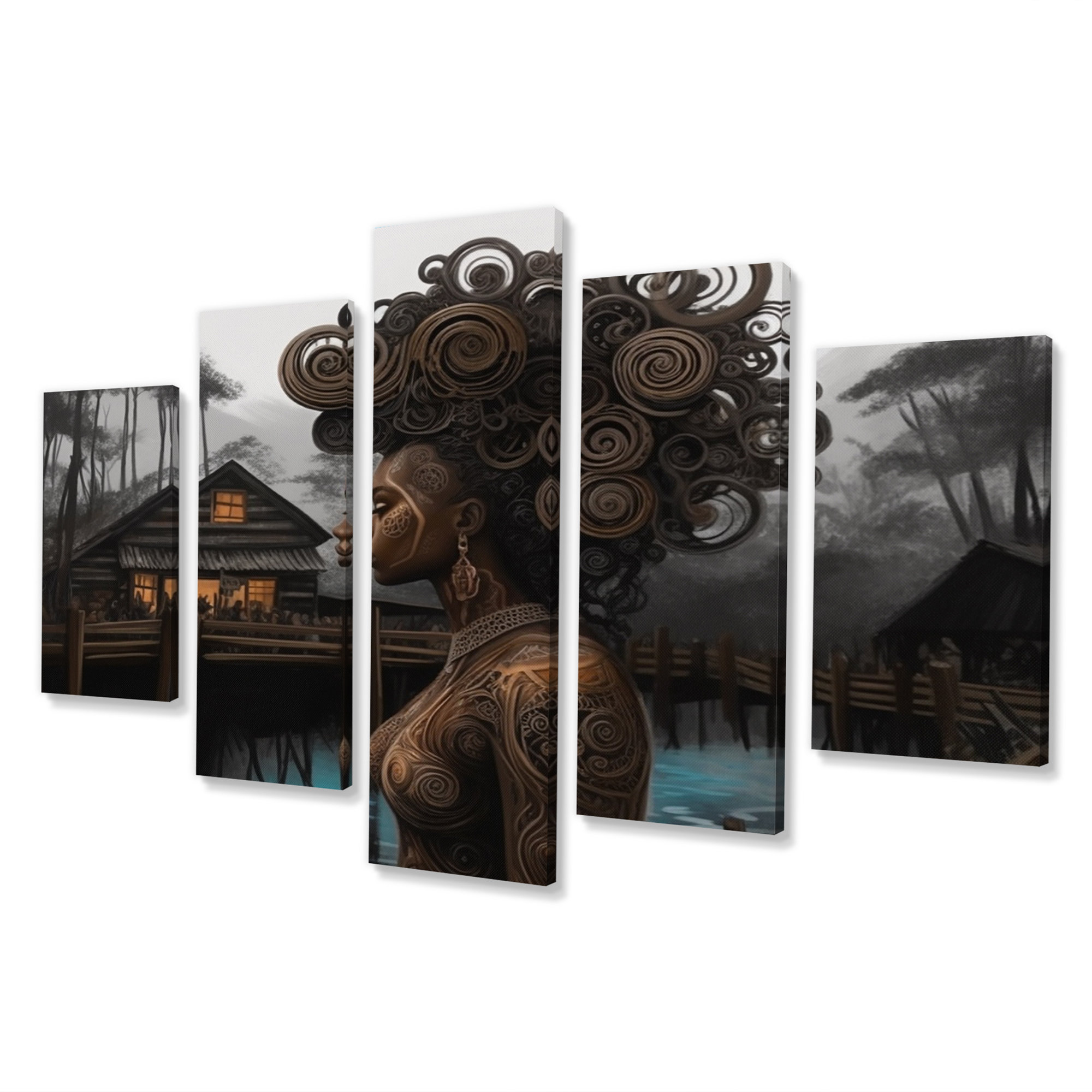 Bungalow Rose African Tribal Soul By The River Soul II - African ...