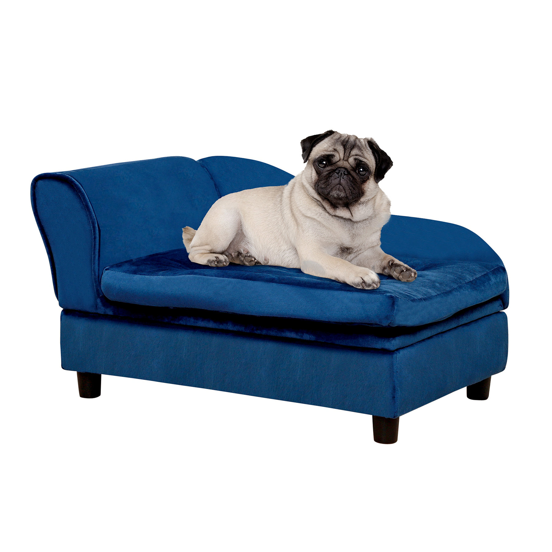Hokku Designs Pawhut Luxury Fancy Dog Bed For Small Dogs With Hidden ...