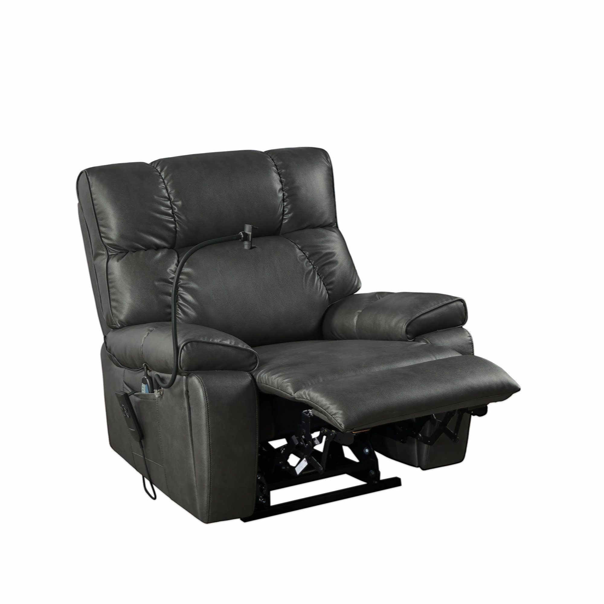 Latitude Run® Kevisha Upholstered Lift Assist Recliner | Wayfair