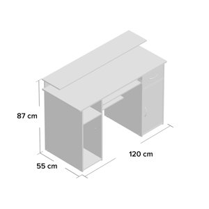 Wade Logan Fillmore Maxam Computer Desk & Reviews | Wayfair.co.uk