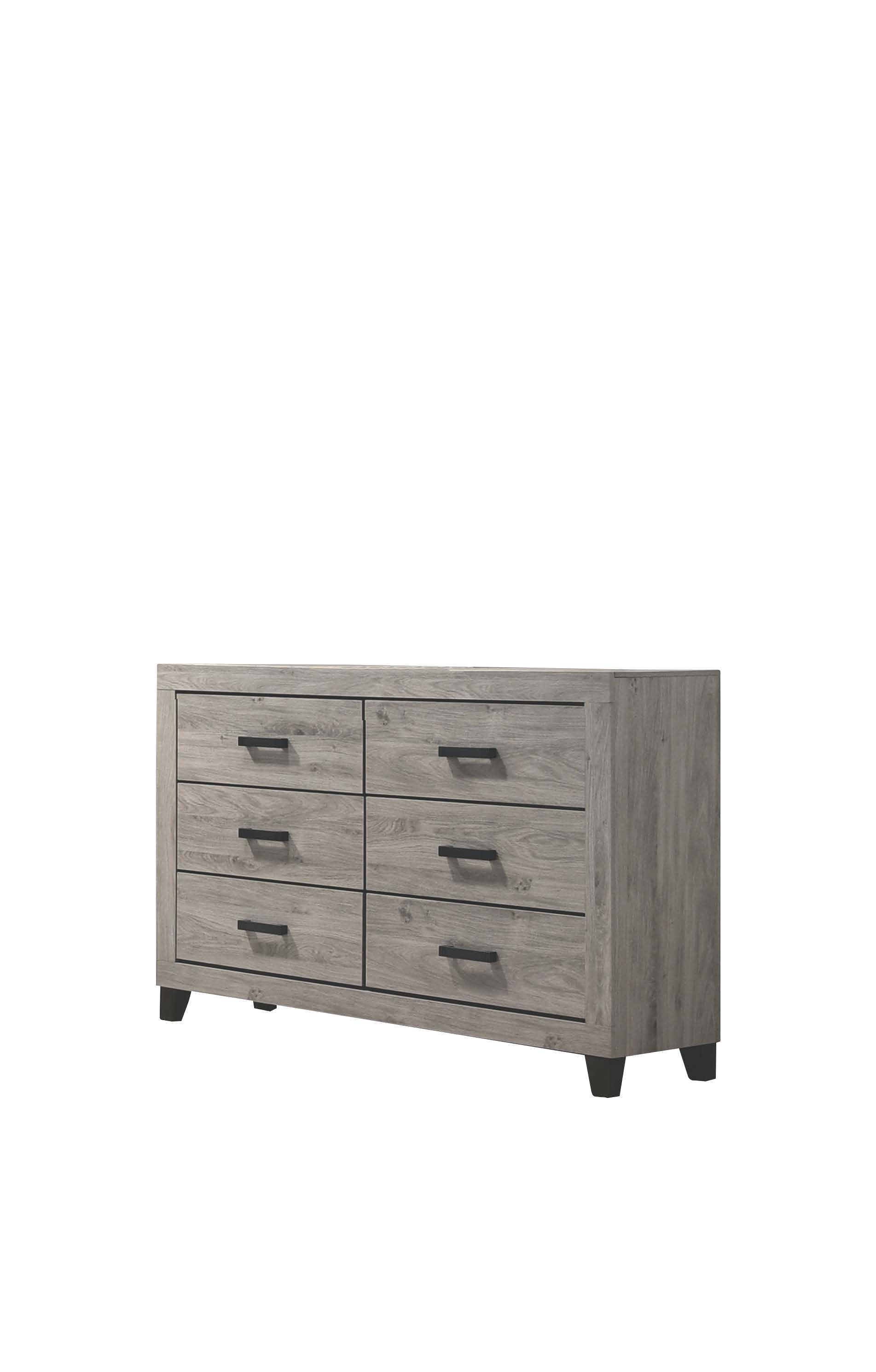 Gracie Oaks Traditional And Rustic Grey Wood Dresser - Wayfair Canada