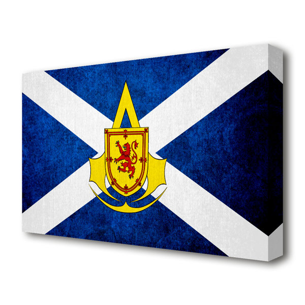 East Urban Home Scottish Guild Flag World Flags - Unframed Graphic Art ...