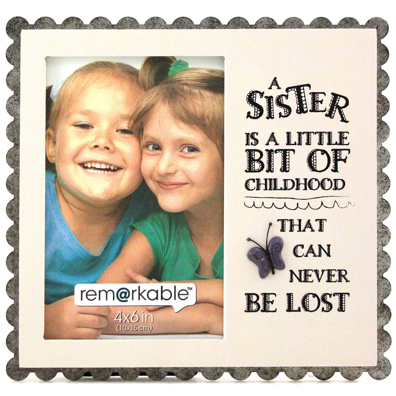 Fetco Home Decor Barker Sister Photo Frame | Wayfair