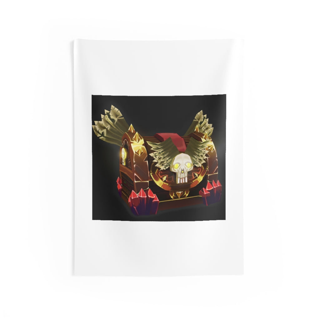 Marick Booster Skeleton Chest Indoor Wall Tapestry | Wayfair