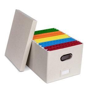 BirdRock Home Internet's Best Collapsible File Storage Organizer Box ...