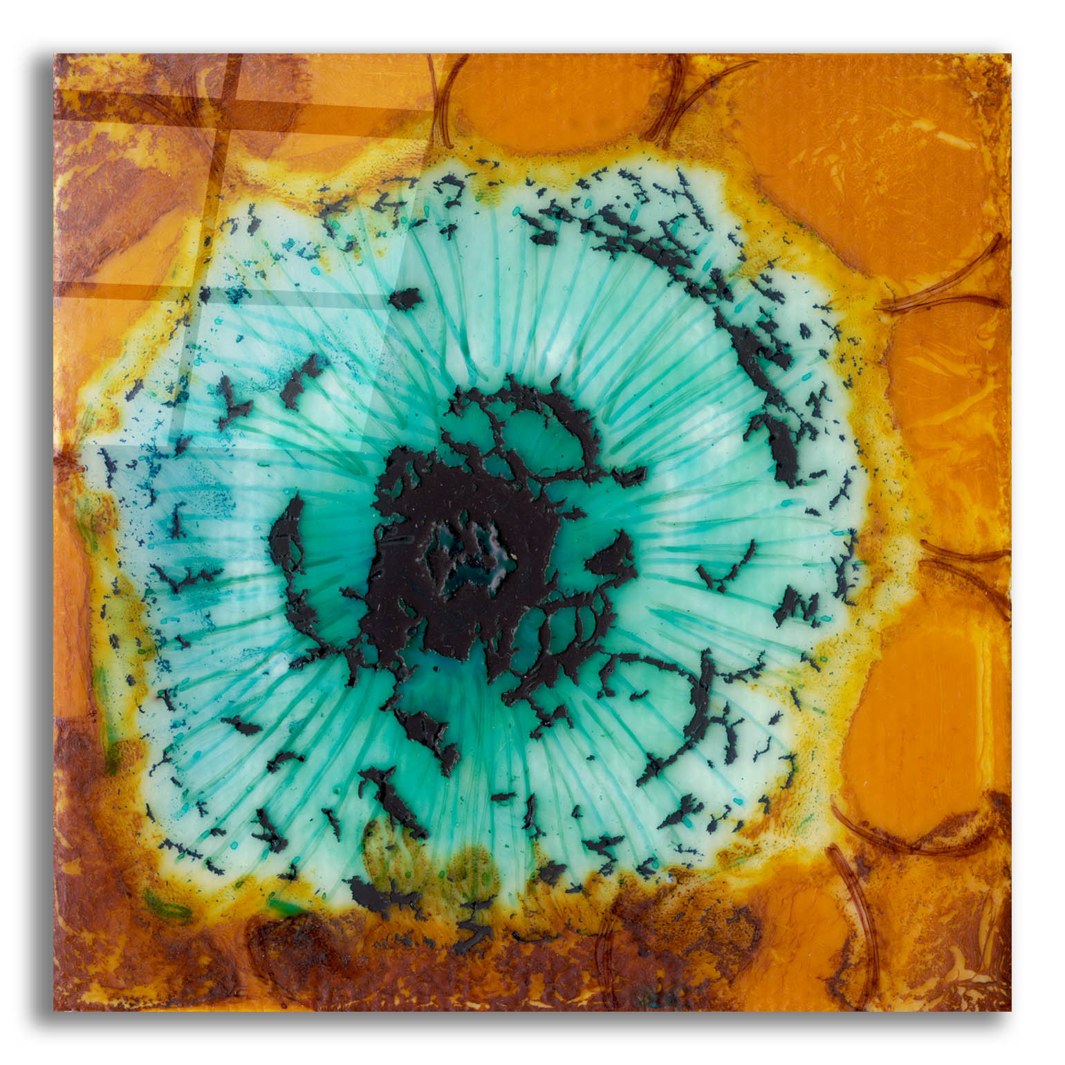 Ebern Designs 'Oculus 2' by Alicia Ludwig Acrylic Glass Wall Art | Wayfair