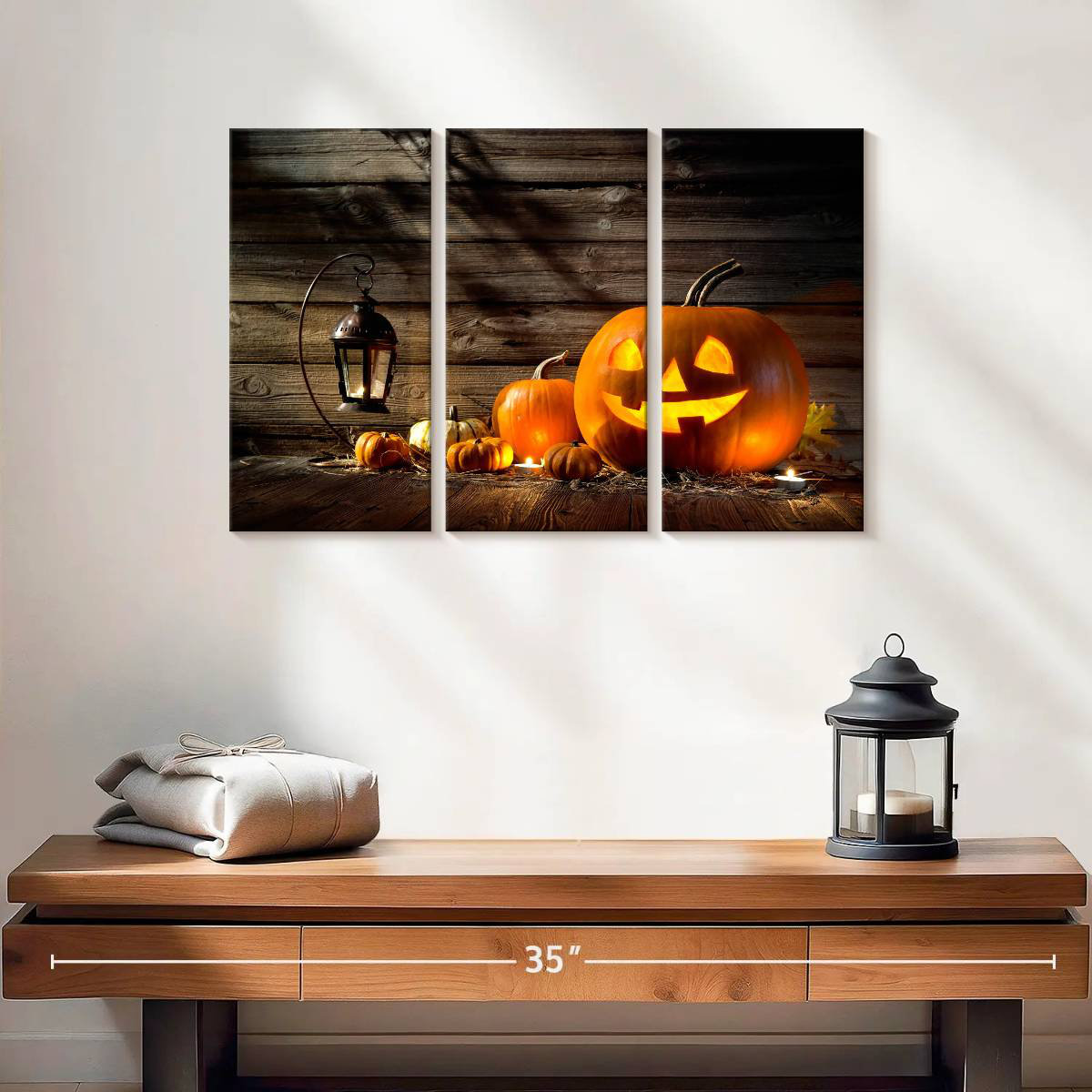 The Holiday Aisle® Lelend Smiling Jack O Lantern | Wayfair