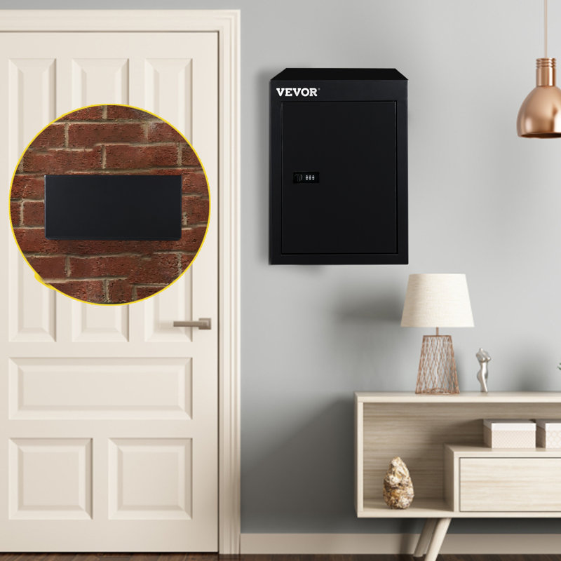 VEVOR Through-the-Wall Mailbox Steel Wall Mounted Mailbox & Reviews ...