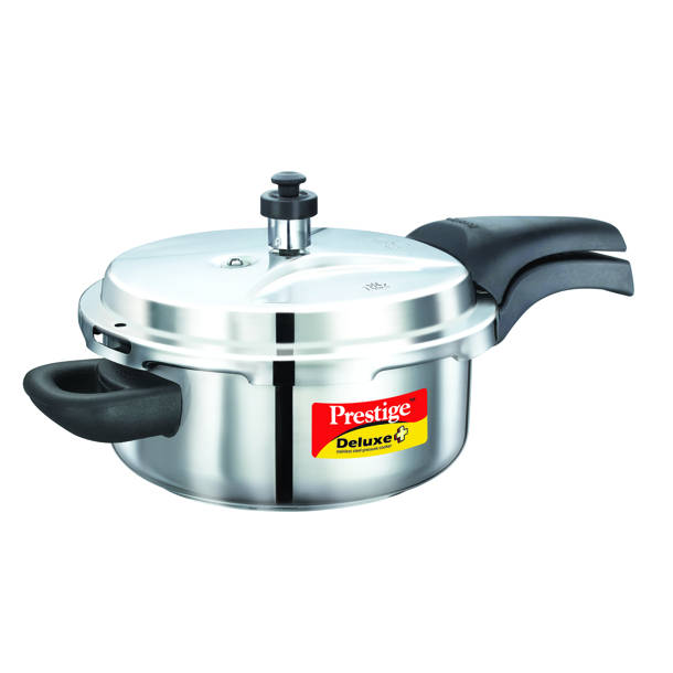 Prestige Cookers Deluxe Stainless Steel Pressure Cooker & Reviews | Wayfair