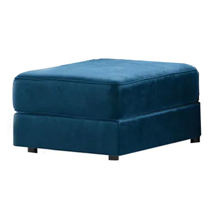 Latitude Run Anairis 55 Wide Solid Pattern Ottoman | Wayfair.co.uk