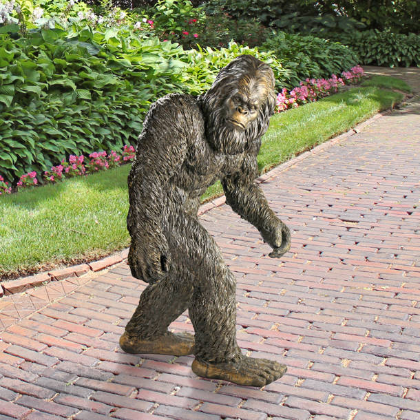 Design Toscano Bashful the Bigfoot Garden Statue & Reviews | Wayfair